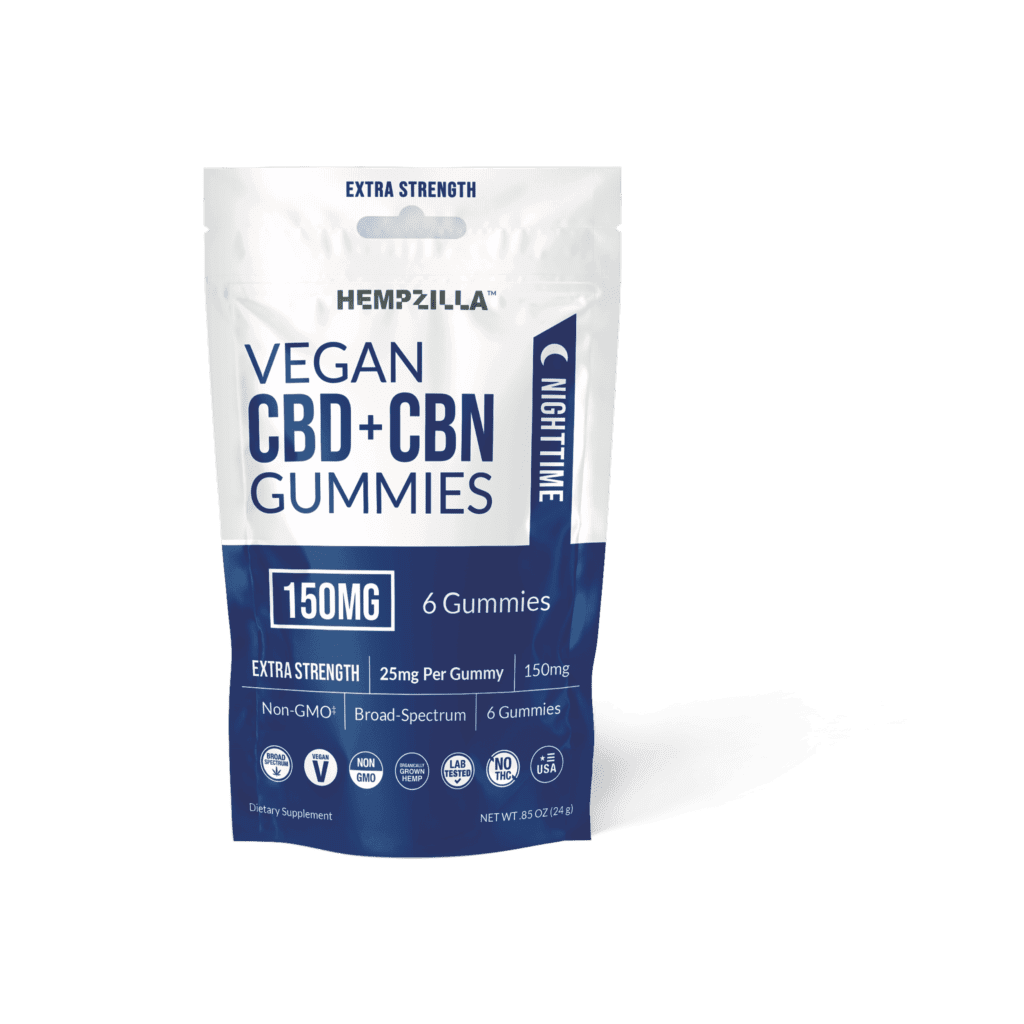 CBD + CBN Nighttime Vegan Gummies 10MG or 25MG Per Gummy - Pure CBD Now CBD + CBN Nighttime Vegan Gummies 10MG or 25MG Per Gummy - Pure CBD Now