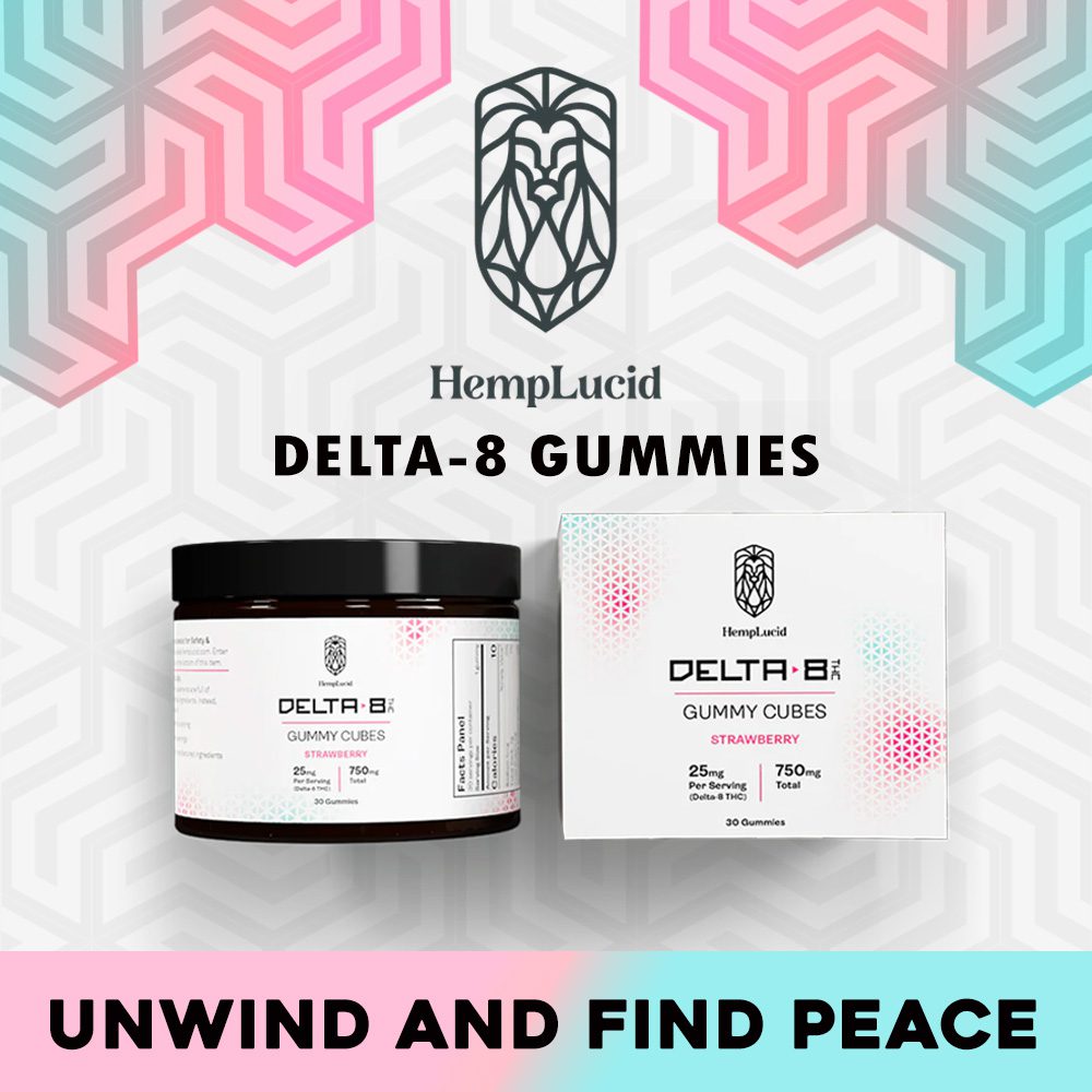 Delta 8 THC Gummy Cubes 750mg - 30 Count - Pure CBD Now